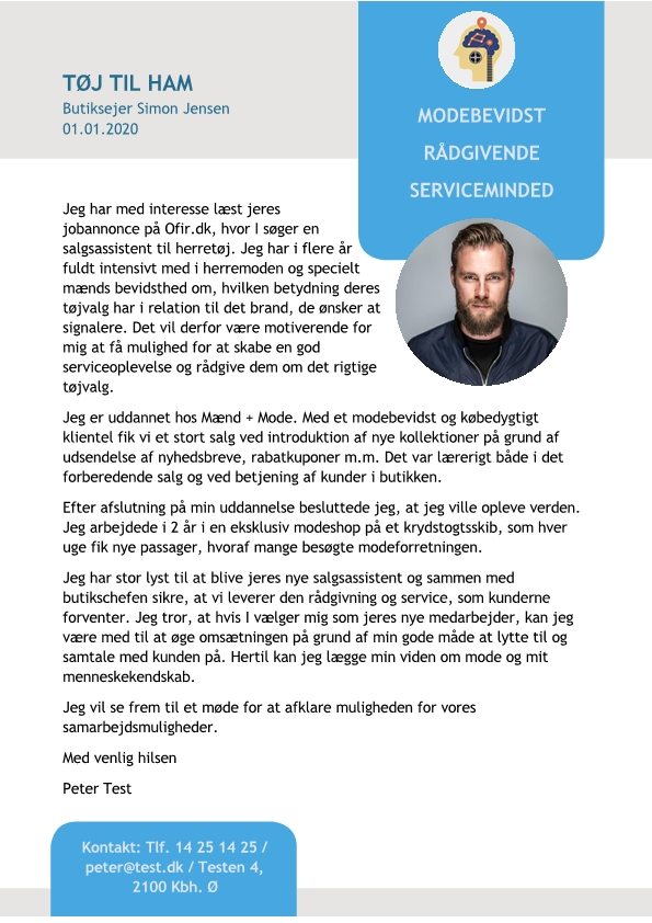 Handel og service Arkiv - Skrivansøgning