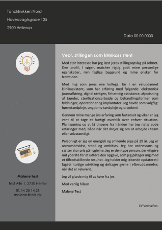 Klinikassistent - Tandplejer Arkiv - Skrivansøgning