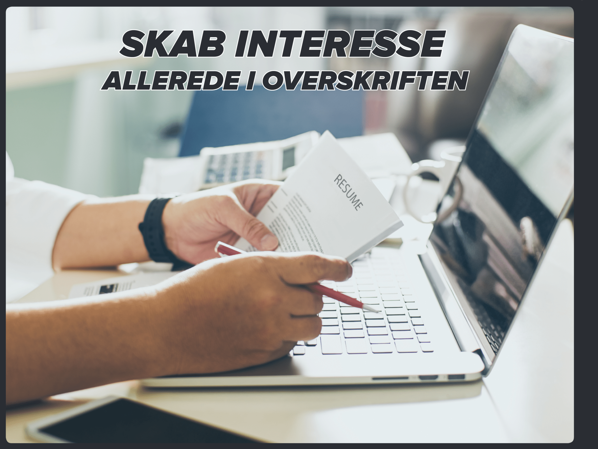 Ansøgning eksempel - Få inspiration til jobansøgning og CV